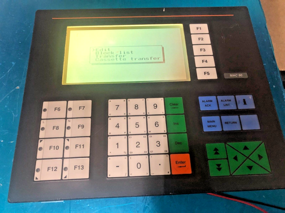 G&L Beijer MAC 90 Panel, 00950B, MAC 90, 24 VDC, -used- | eBay