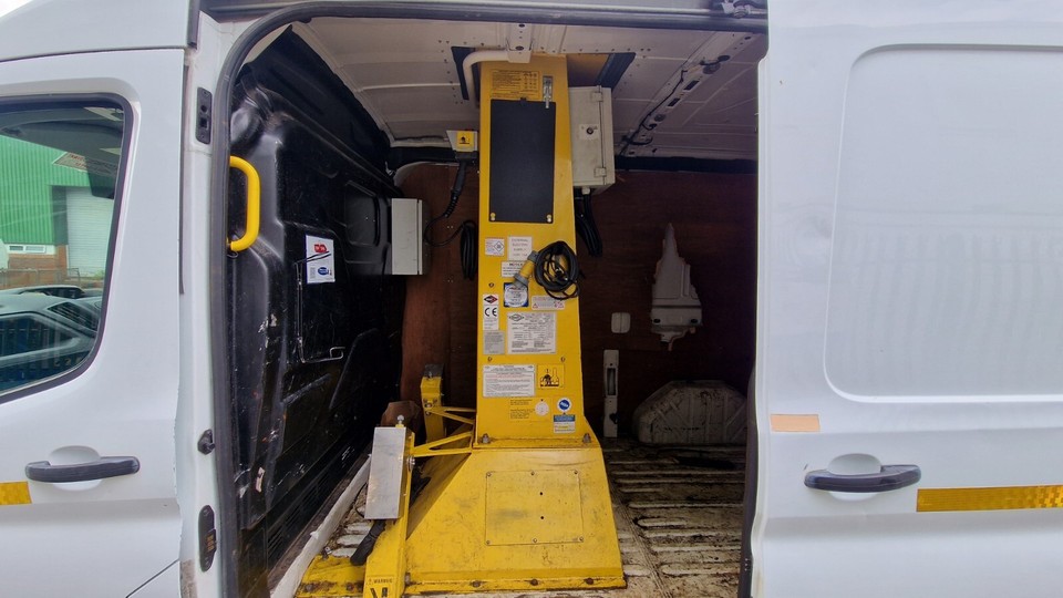 Ford transit Cherry Picker Versalift ETL36 MEWP Van Mounted Access ...