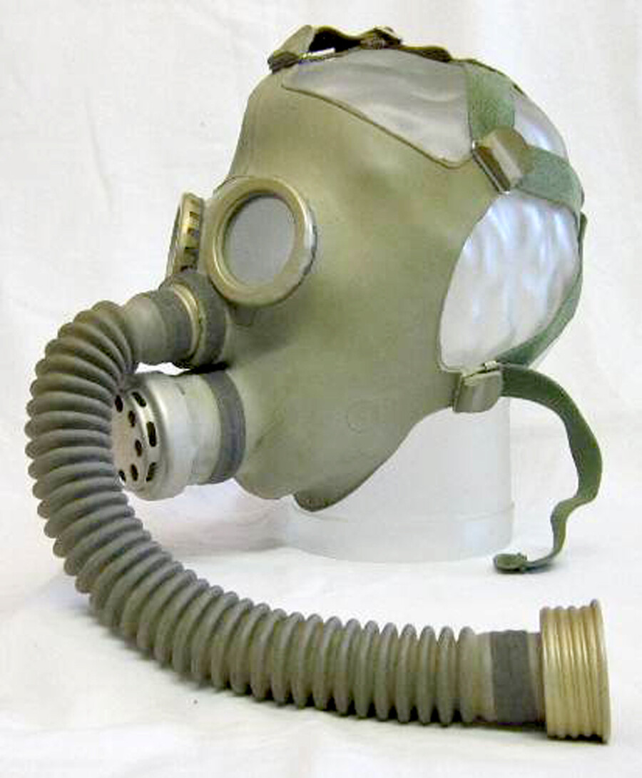 DP-6 Child Gas + Hose Mask Vintage Soviet russian original full set ...