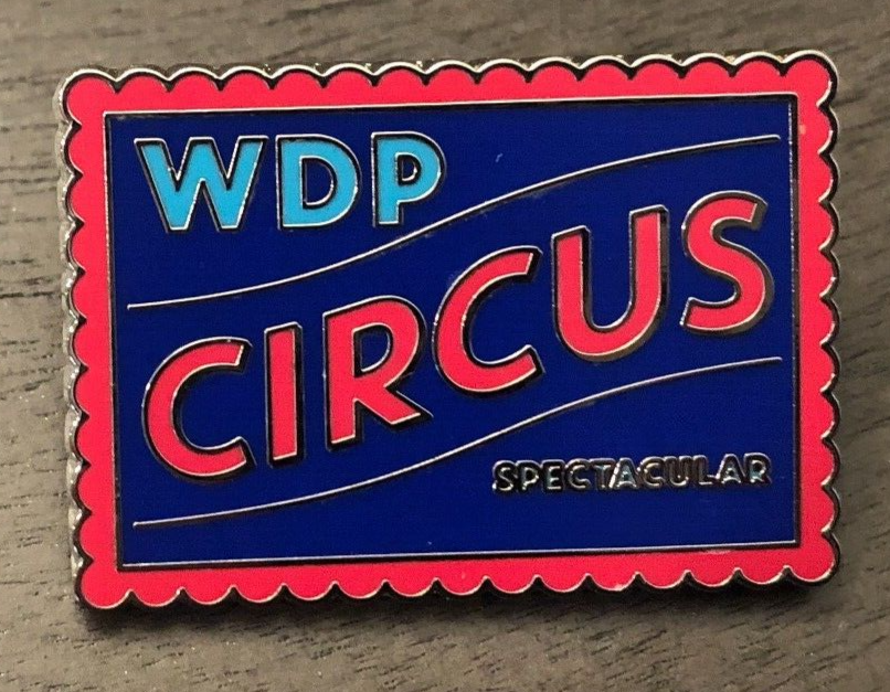 Disney pin Dumbo WDP Circus spectacular sign stamp poster elephant ...