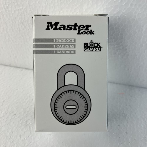 Master Lock Combination Padlock Block Guard Brand New In Box | eBay