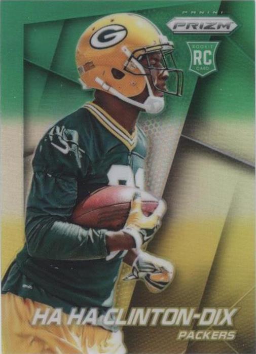 2014 Panini Prizm - Ha Ha Clinton-Dix #245 Neon Green & Yellow Prizm ...