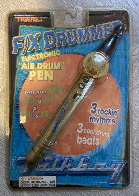 Vintage SEALED Tiger Home Alone 2 Talkboy F/X Drummer Air Drum Pen 1997 ...