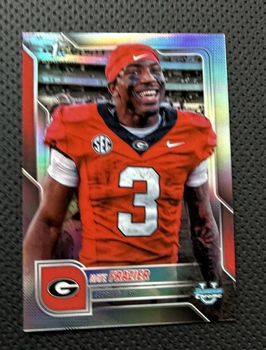 Nate Frazier 2025 Bowman U Chrome Photo Variation Card Georgia Bulldogs ...