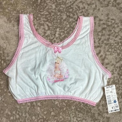 90s y2k barbie baby tee deadstock kidcore barbie nwt 1998 mattel ...