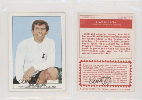 1970 Nabisco Footballers - Alan Mullery #8 for sale online | eBay