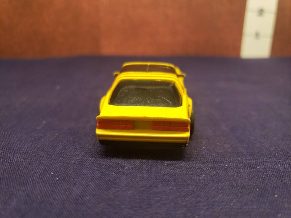 1970 Tyco #8 YELLOW CHEVY CAMARO Z28 Pennzoil Slot Car HO Scale AS IS ...