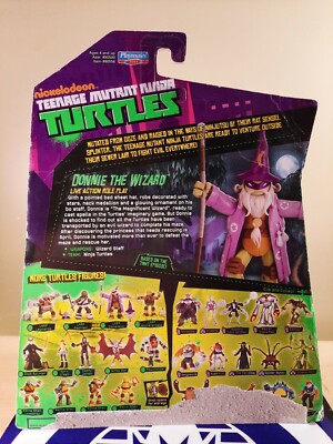NICKELODEON TMNT DONNIE THE WIZARD FULL FILE CARD | eBay