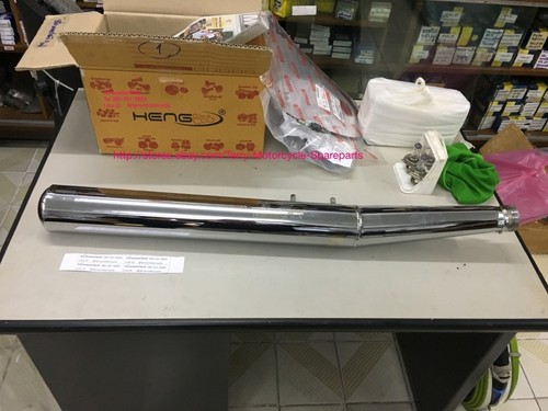 Suzuki GP100 GP125 TRS Exhaust Pipe set AfterMarket Grade Motorcycle Spare Parts | eBay