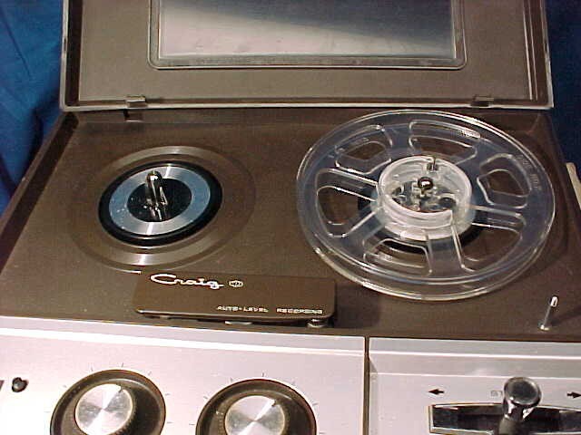 Early 1960s CRAIG Model 2106 REEL To REEL TAPE RECORDER in Original BOX ...