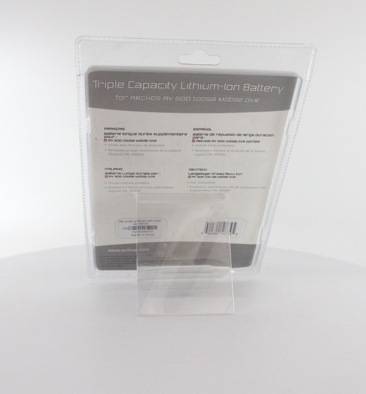 Genuine Vintage Archos Battery for AV500 AV 500 DVR - 60GB/100GB ...