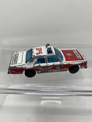 Vintage 1979 MATCHBOX SUPERFAST Plymouth Gran Fury SP-5 Sheriff Macao ...
