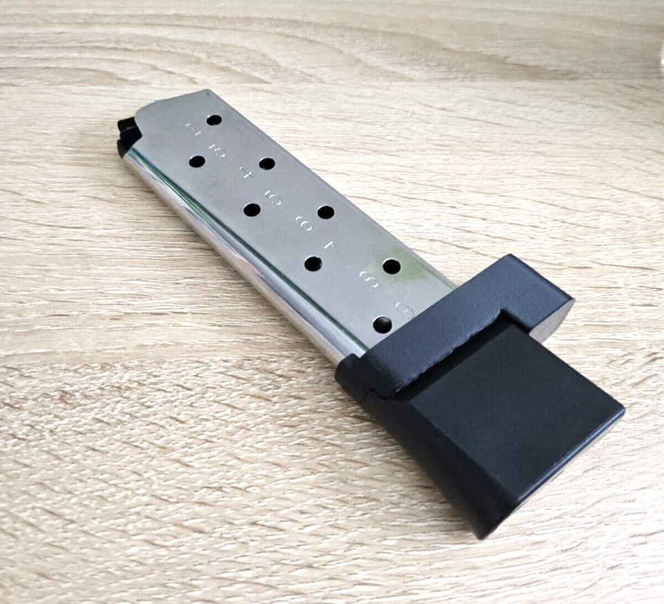 1911 .45 ACP 10-Round Extended Magazine Spacer Grip Extender Gap Filler ...