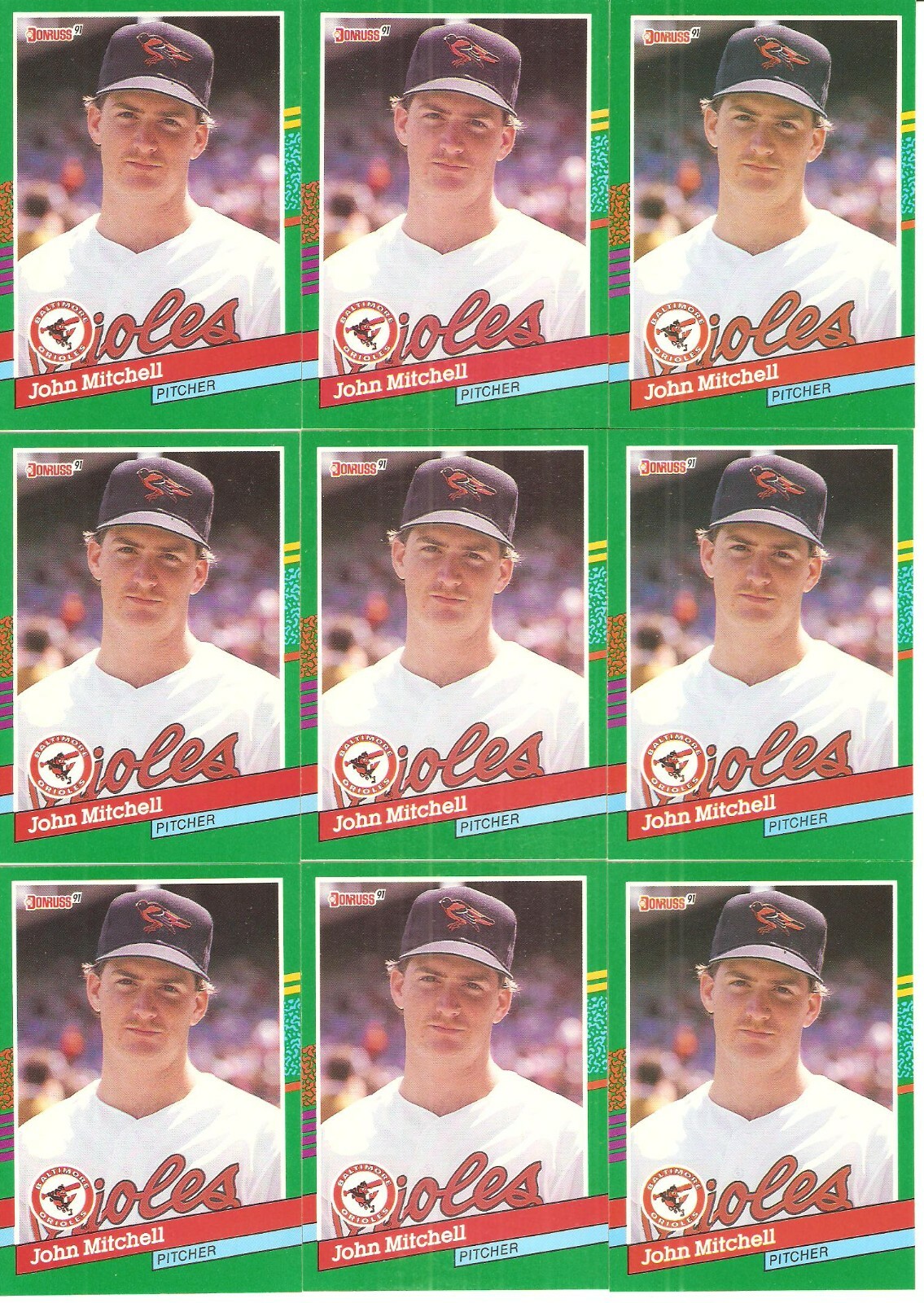 63 CARD JOHN MITCHELL BASEBALL CARD LOT 429 | eBay