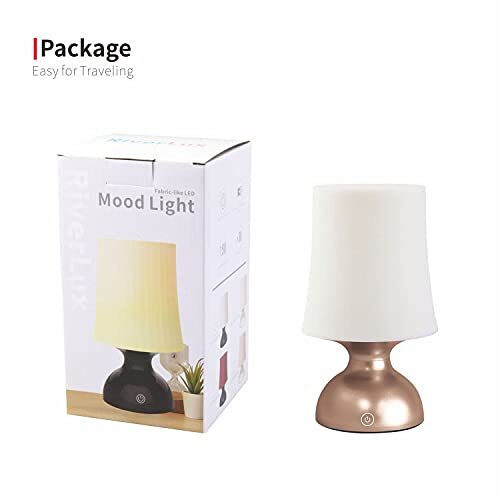 LED and White Lamp,Battery Powered Night Light, Cordless Night Light ...