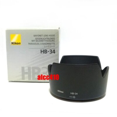 Genuine Nikon HB-34 Lens Hood for AF-S DX Zoom-NIKKOR 55-200mm f/4-5.6G ...