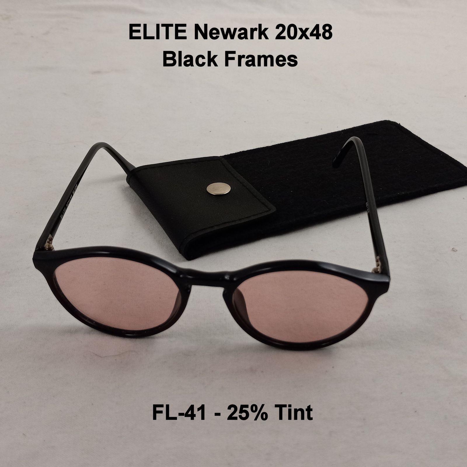 FL-41 Tinted Non-Rx ELITE Newark frames and case | eBay