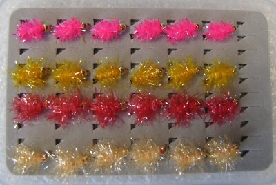 Estaz egg assortment #3 Steelhead, Salmon, trout fly fishing Bead head ...