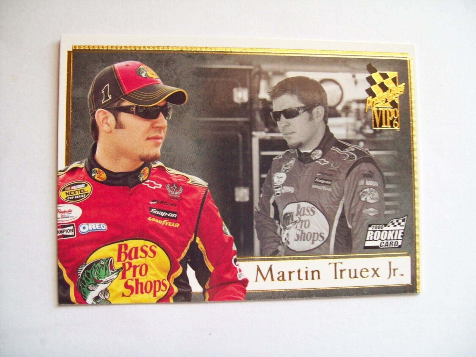 Martin Truex Jr. ROOKIE card 2006 PRESS PASS VIP #94 Bass Pro Shops #1 ...