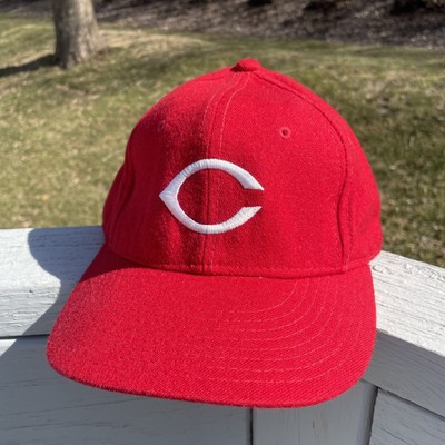 VINTAGE CINCINNATI REDS Diamond Collection New Era Pro Model HAT CAP ...