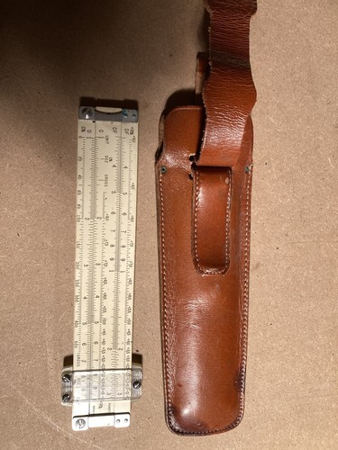 Pickett Model 400 6" Slide Rule w/ leather case | eBay