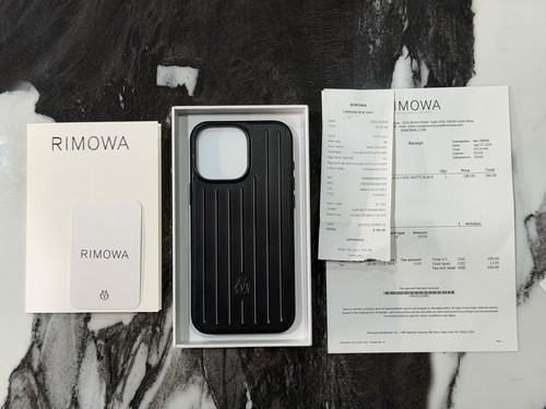 Rimowa iPhone Case Black Aluminum For iPhone 16 Pro Max U.S SELLER | eBay