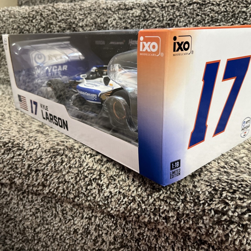 1:18 IXO KYLE LARSON 2025 HENDRICKCARS INDY 500 INDY CAR Diecast NEW ...
