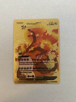 Pokémon Charizard V Max Lv95 Hp 586 (gold card) Extremely rare!! | eBay