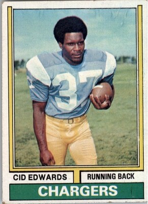 1974 Topps #176 Cid Edwards - VG | eBay Australia
