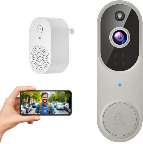 Ring Video Doorbell 1080p HD Camera WI-FI Night Vision Motion Detection ...