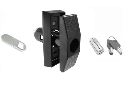 T Handle Vending machine Pop up Vendo short quarter turn Black + lock ...