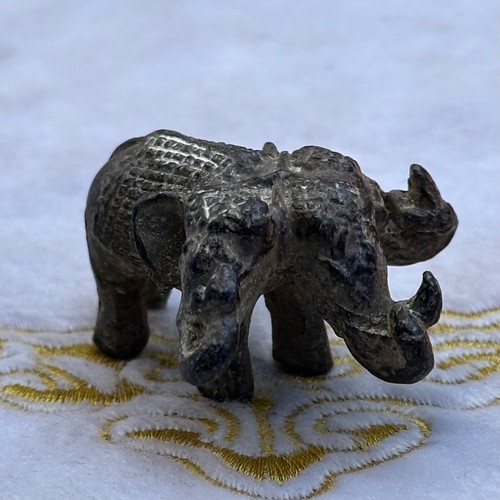 Ancient Indo Greek Bronze Elephant Figure With Three Heads | eBay