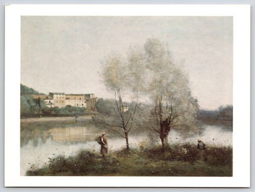 Postcard Continental National Gallery Art WA Jean Baptiste Camille ...
