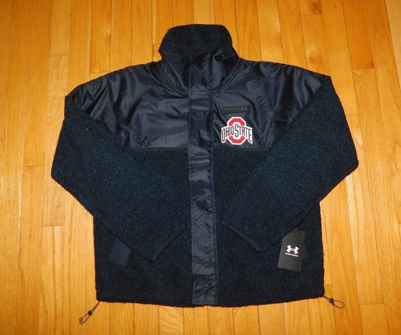 Ohio State Buckeyes Under Armour Mission Boucle Jacket/Swacket for ...