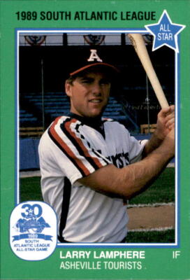 1989 South Atlantic League All-Stars Grand Slam 4 Larry Lamphere Durand ...