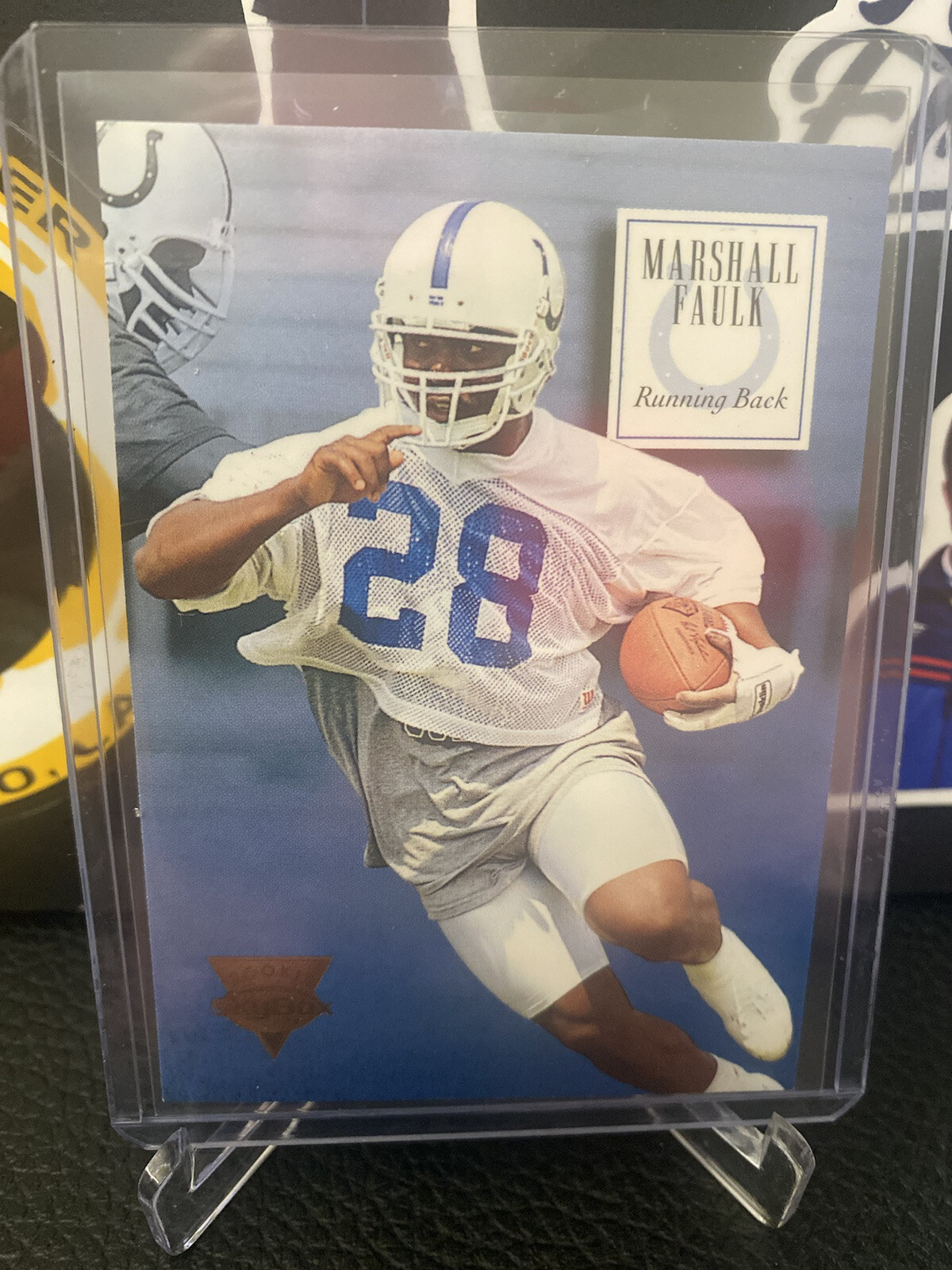 1994 Skybox Marshall Faulk Rookie Card #158 HOF Colts Rams Aztecs | eBay
