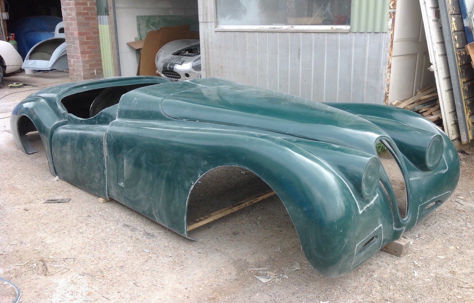 Jaguar xk Fibreglass Body Shell, Rebody, 50s Special. Kit Car | eBay