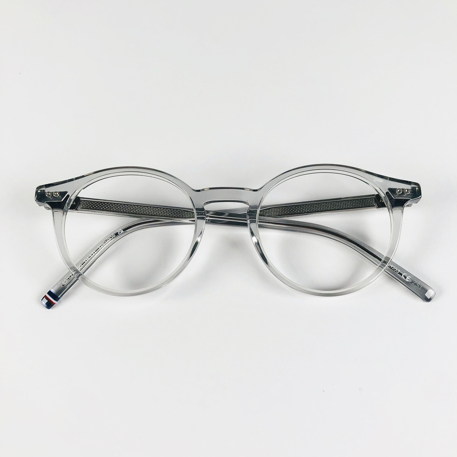 TOMMY HILFIGER eyeglasses CLEAR KEYHOLE ROUND glasses frame MOD: TH 121 ...