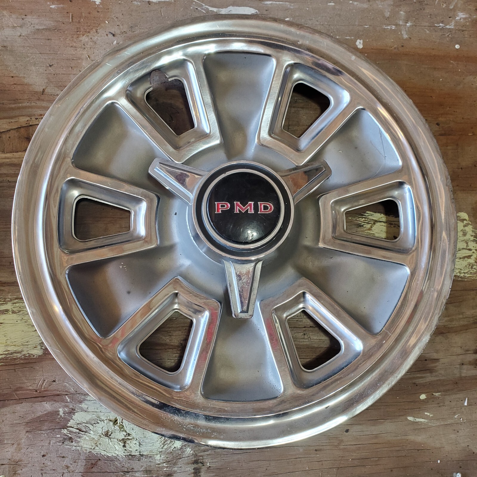 1967 Pontiac PMD Firebird Tempest 14" Spinner Hubcap Wheel Cover OEM ...