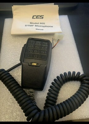 CES Model 805 DTMF Heavy Duty Programmable Microphone (W2) | eBay