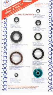 Yamaha YZ80 Engine Oil Seal Kit K&S 51-4004 | eBay
