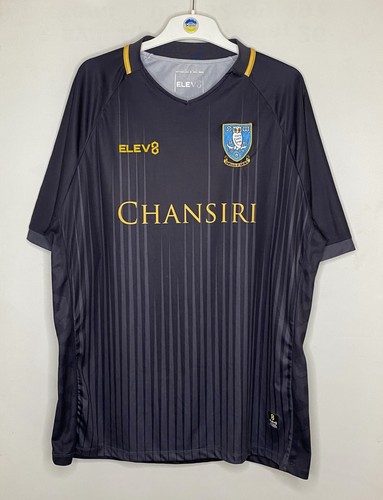 SHEFFIELD WEDNESDAY 2018 2019 AWAY FOOTBALL SHIRT SOCCER JERSEY ELEV8 ...