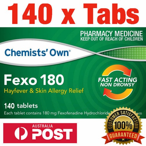 FEXO 180 x140 Tablet Antihisimine Hayfever & Skin Allergy Relief ...