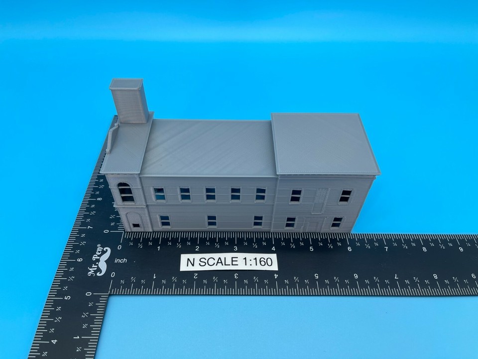 Historic Baltimore Firehouse Building - N Scale 1:160 Fire Station - No ...