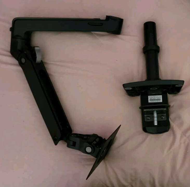 Ergotron LX Desk Monitor Arm - Matte Black | eBay