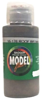 Badger Model Flex 16-176 Roof Brown 1 oz Acrylic Paint Bottle | eBay