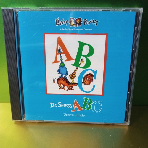 Dr. Seuss's ABC User's Guide CD-ROM for PC (1995, Living Books) | eBay