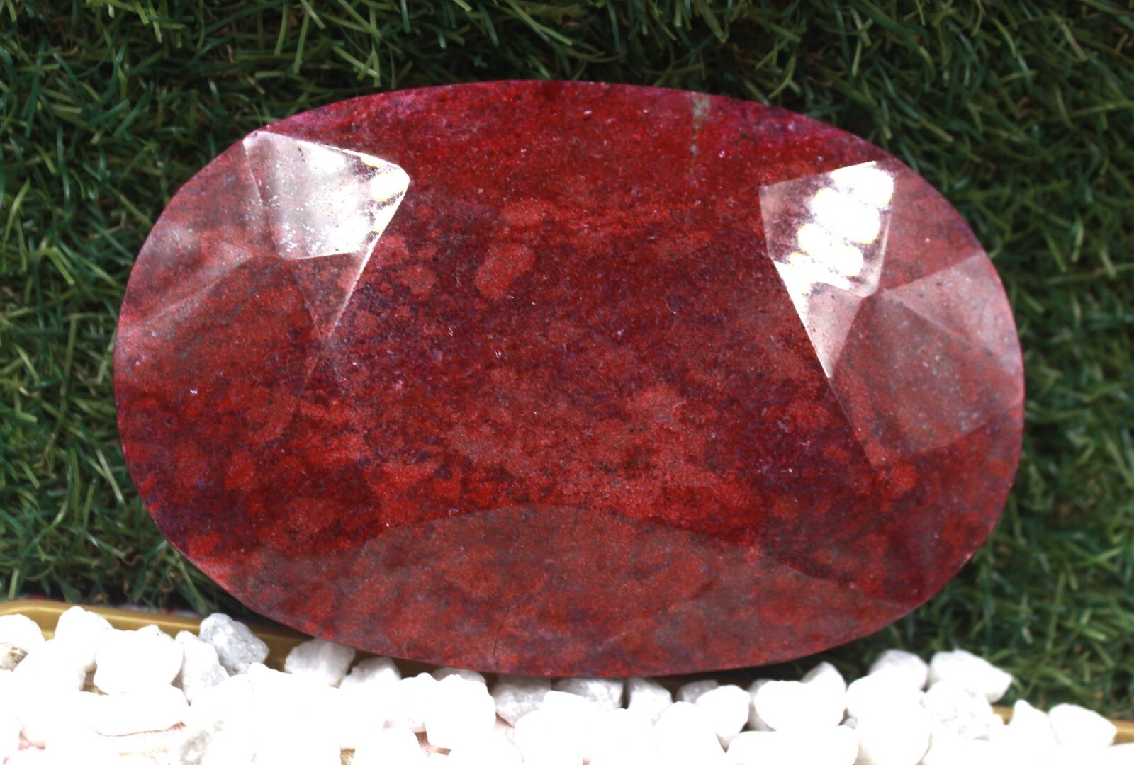 Brilliant Sale Natural Red Ruby 4000 Ct Oval Cut EGL Certified Loose ...