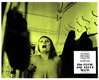 The Flesh and Blood Show Original Lobby Card Busty Risque Scene Cult Horror 1972 | eBay