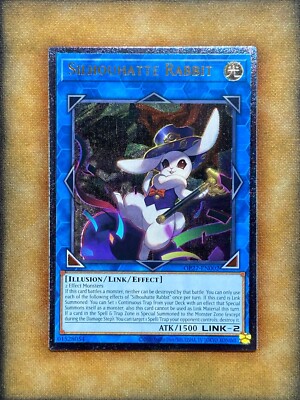 Yugioh Silhouhatte Rabbit OP27-EN002 Ultimate Rare NM | eBay